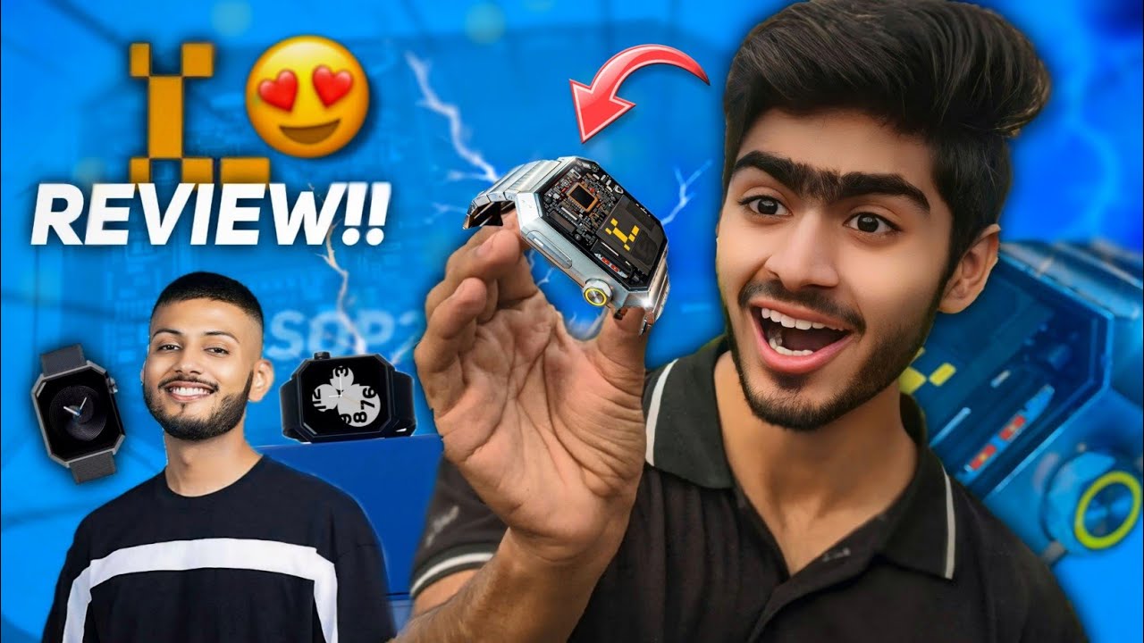 Layers ANARC Smart Watch Unboxing & Review 2024 😱🔥 | First Look | Spo2 ...