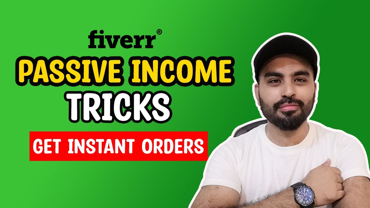 Best Passive Income Method For Fiverr | Fiverr Top Rated Seller Tips ...