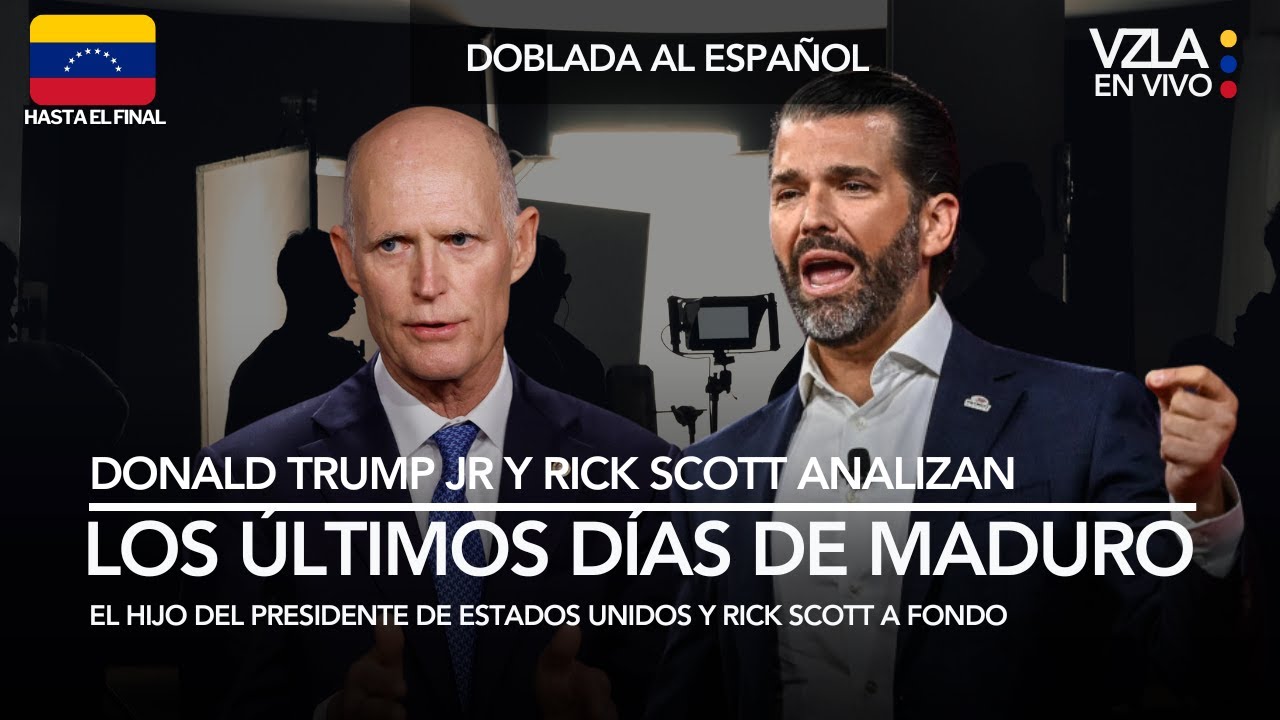 Donald Trump JR y Rick Scott analizan los "últimos días de Maduro" en # ...