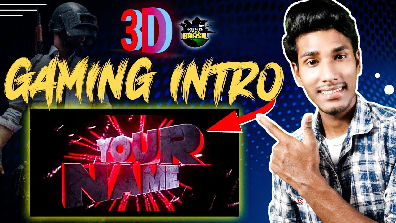 How to Make 3D Gaming Intro 2022 | How To Make Intros For Your YouTube ...