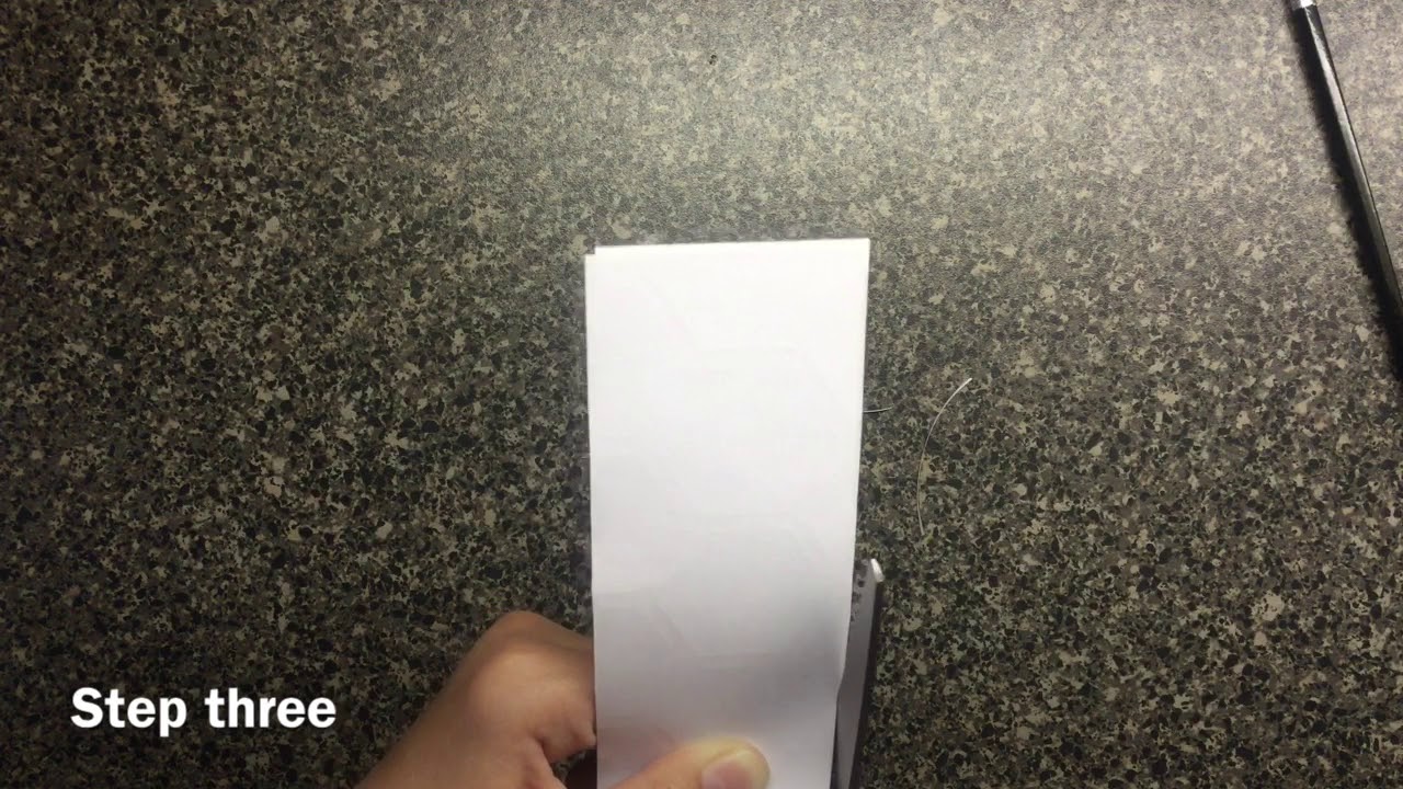 HOW TO MAKE A BOOKMARK - YouTube