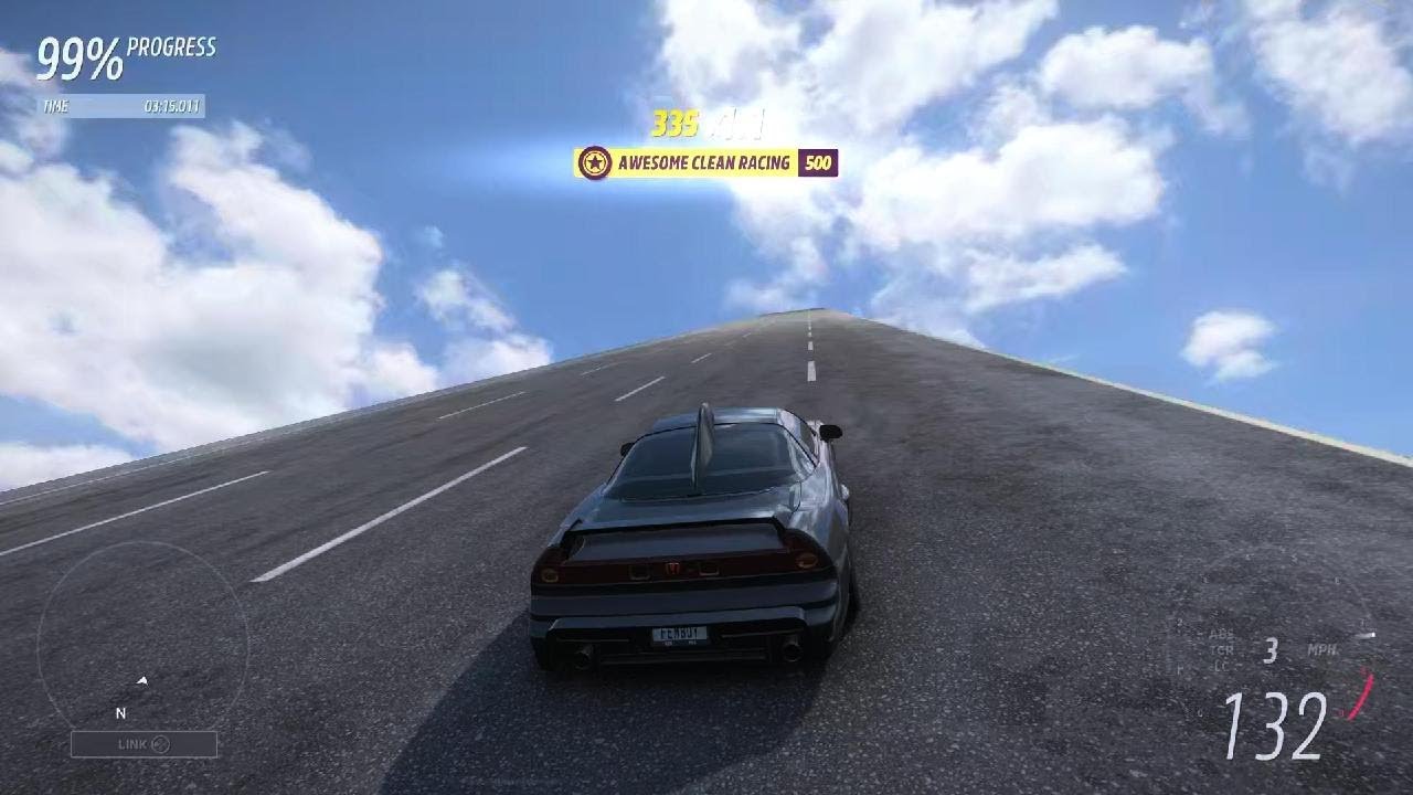 FH5 Fastest car? (364mph in nsx r gt) - YouTube