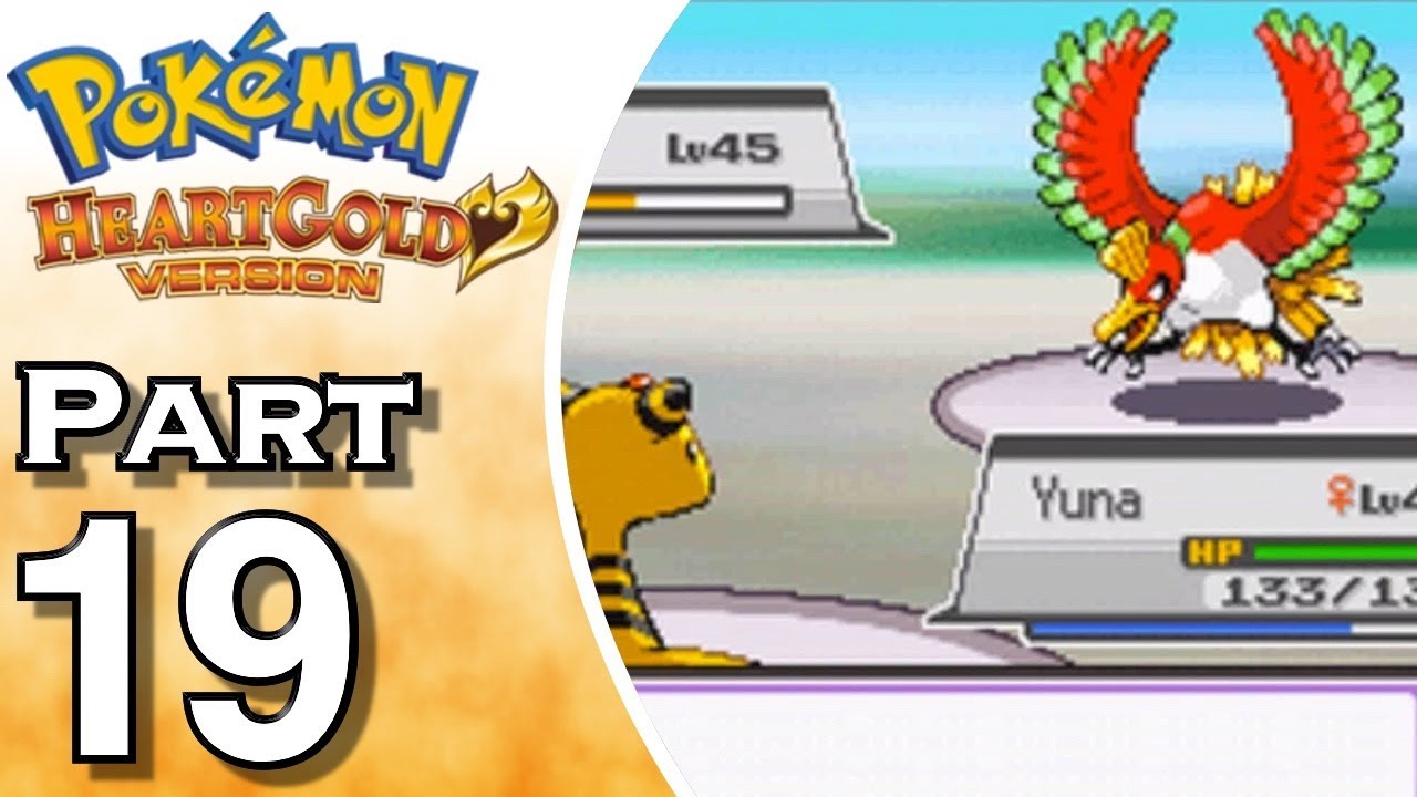 Let's Play Pokemon HeartGold - Gameplay - Walkthrough - Part 19 - YouTube