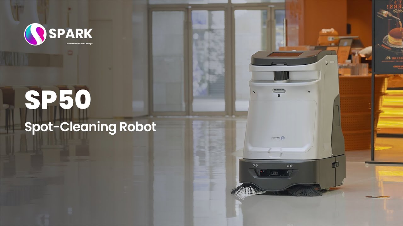 SP50, Spot-Cleaning Robot - YouTube