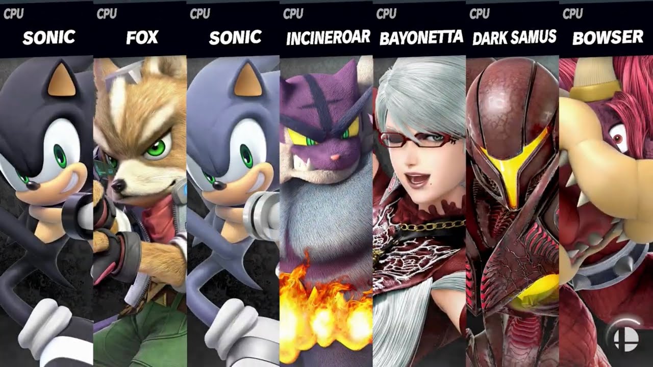Super Smash Bros. Ultimate - Sonic Battle - YouTube