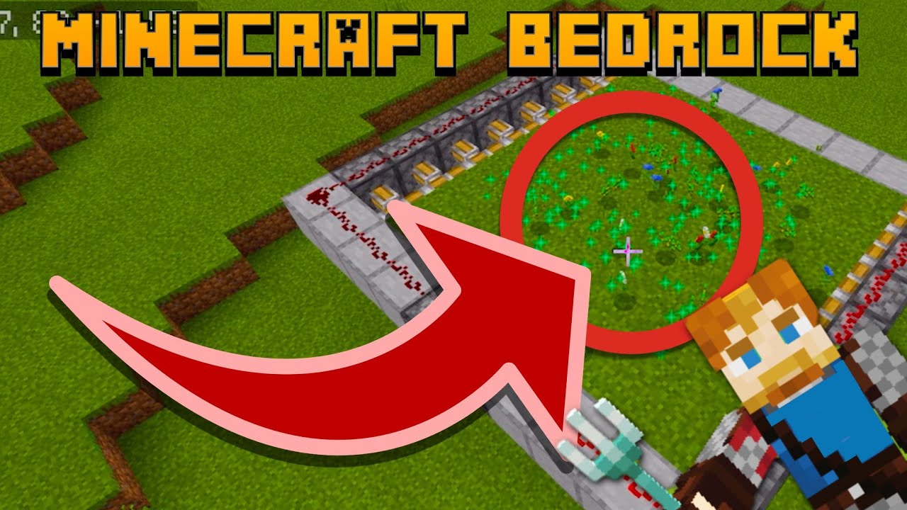 Easy Minecraft Flower Farm!! [Minecraft Bedrock Edition] | Minecraft ...
