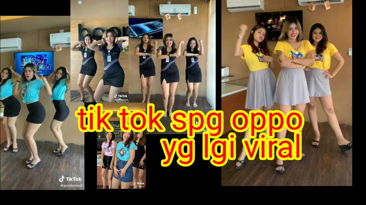 Tik tok id: spg oppo yang lagi viral - YouTube