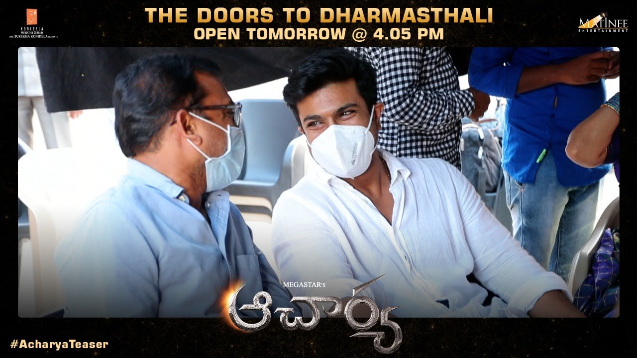 Acharya Teaser Countdown - Megastar Chiranjeevi | Koratala Siva ...