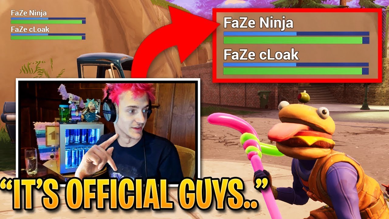 Ninja CONFIRMS He Has Joined FaZe Fortnite! | Fortnite Best Moments ...