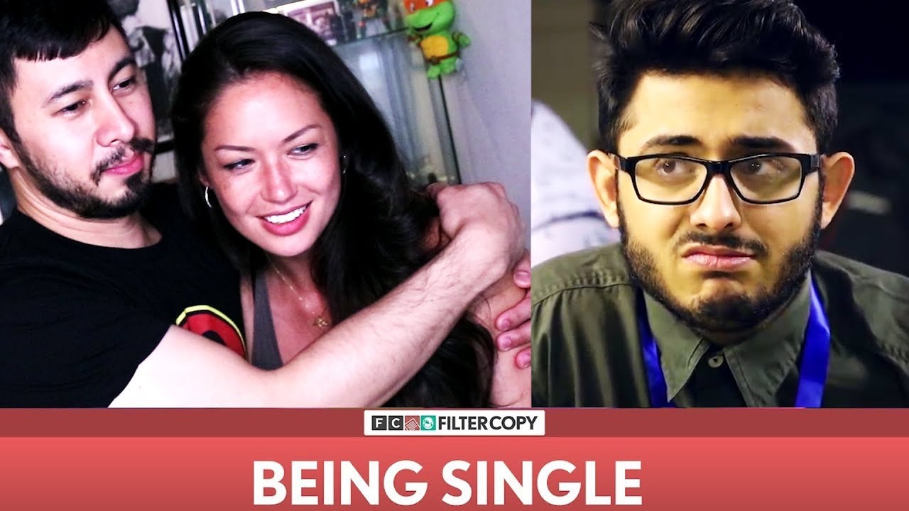 FILTER COPY BEING SINGLE ft CarryMinati | Reaction & Joli's Bad Date ...