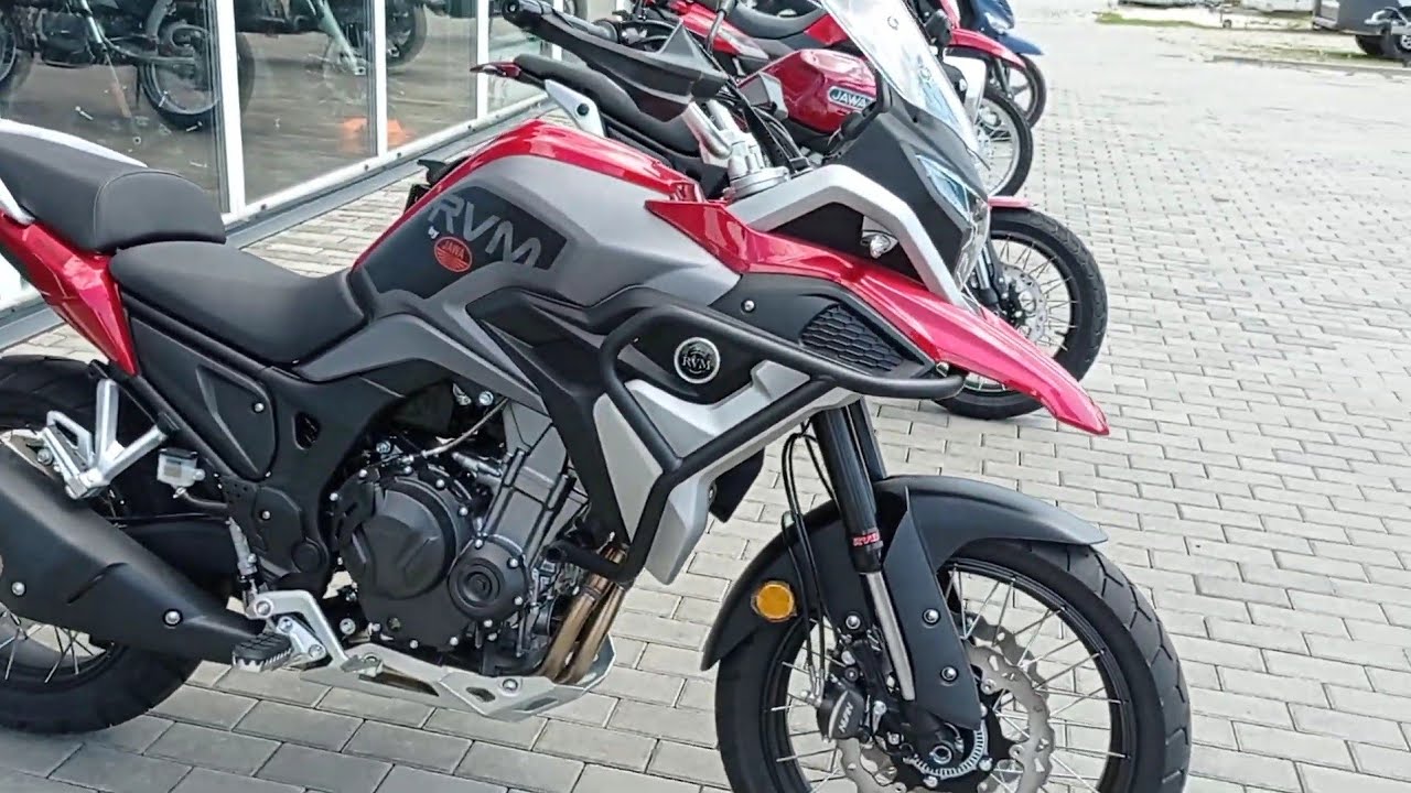 Jawa RVM 500 - [ Walkaround ] | Jawa Adventure Bike - YouTube