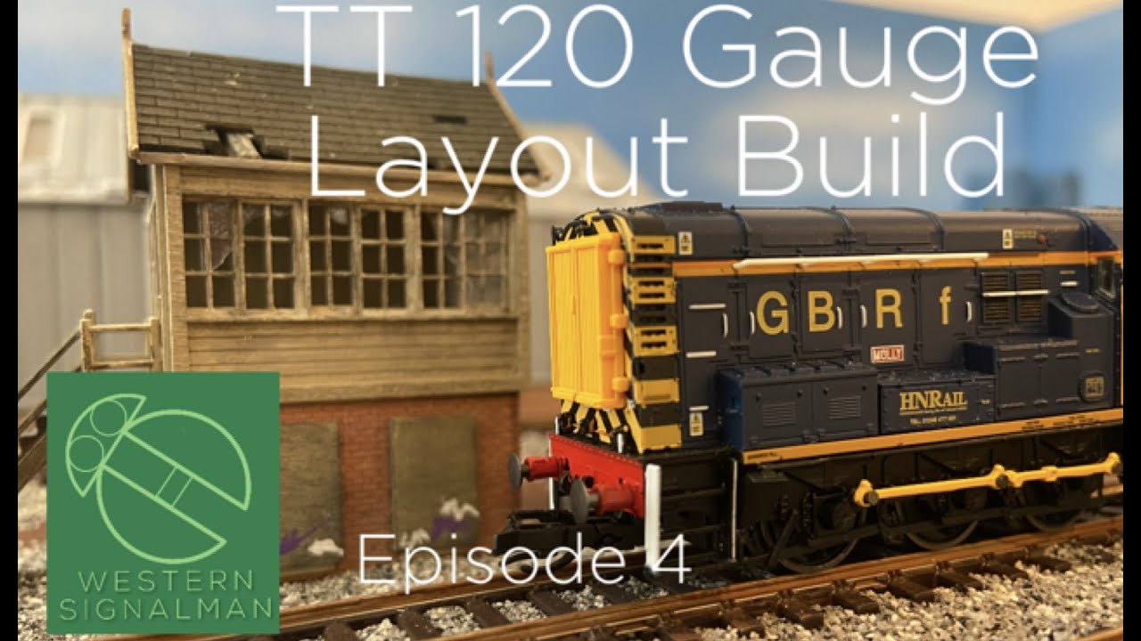 Building a TT 120 Gauge Depot Model Railway, Episode 4 - YouTube
