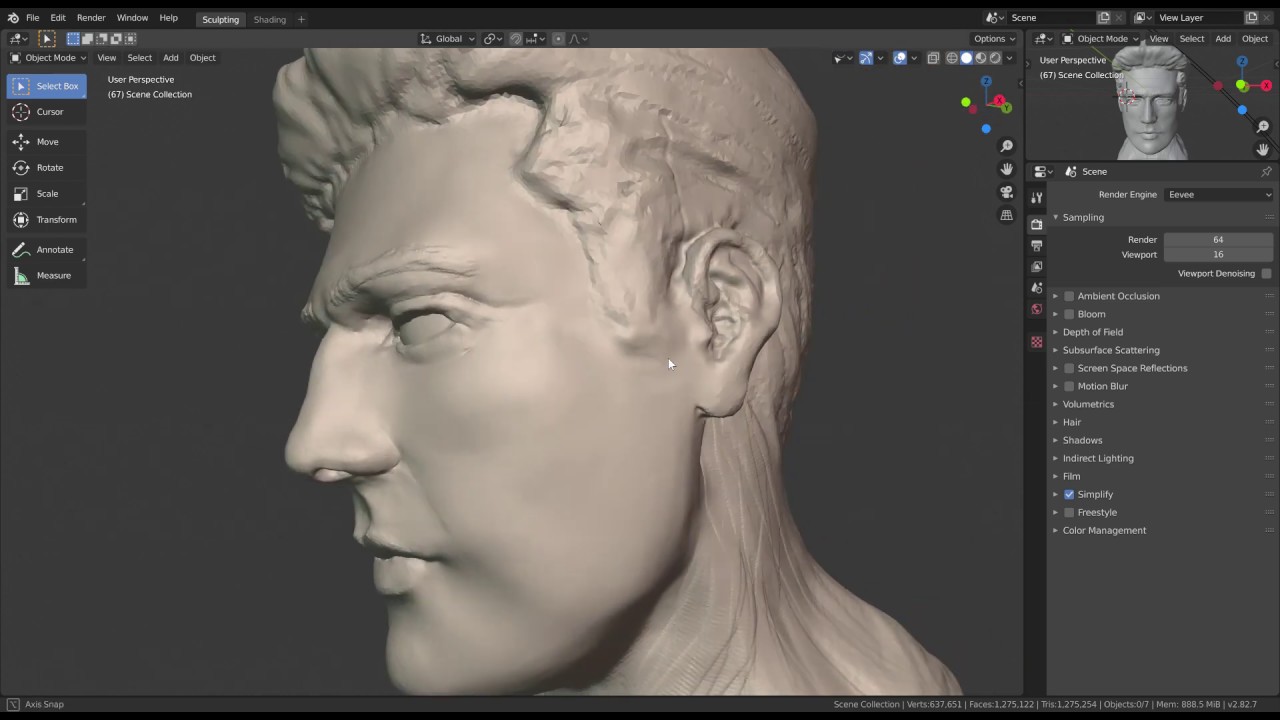 Blender 1st Sculpture Version 6 YouTube blender-1st-sculpture-version-6-youtube