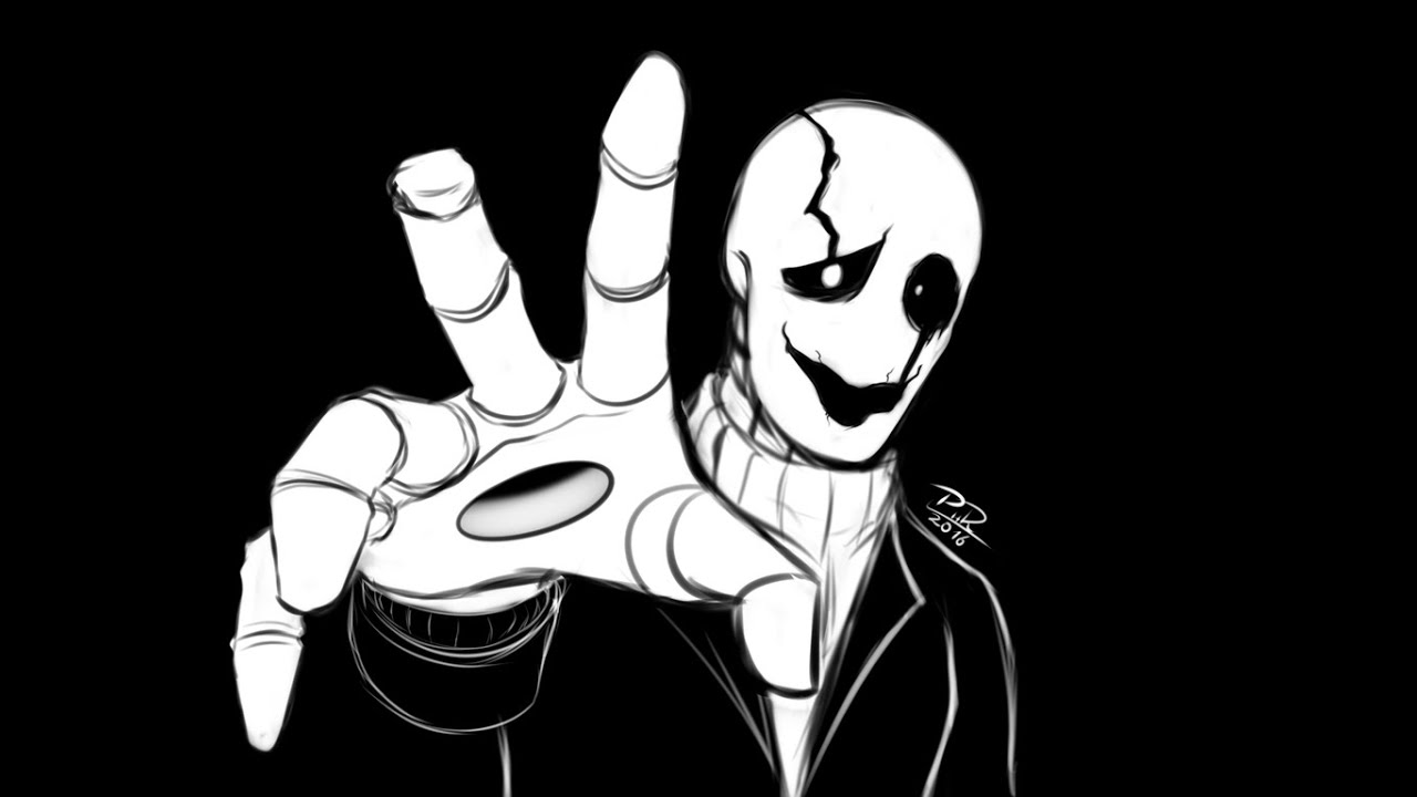 Gaster Fight - True lab encounter by EpicGammerFroggy - YouTube