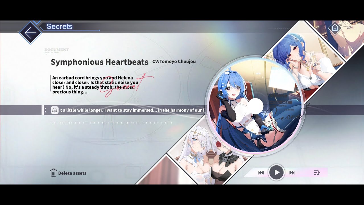 [ AZUR LANE ] Helena : Secret Messages Animation " Japanese Audio ...