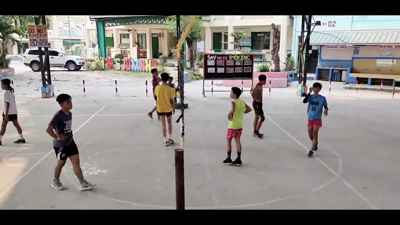 Team SJDMNHS VOLLEYBALL 💚Batch 1(2018) vs Batch 3(2020)# ...