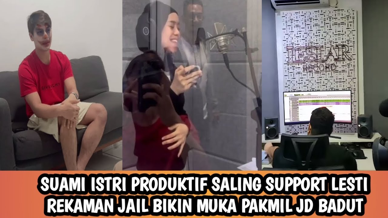 🔴SUAMI ISTRI PRODUKTIF SALING SUPPORT LESTI REKAMAN JAIL BIKIN MUKA ...