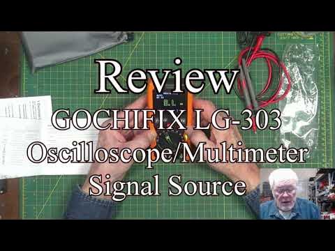 Gochifix LG303 Oscilloscope, DMM and Signal Source - REVIEW - In Debth Look - YouTube