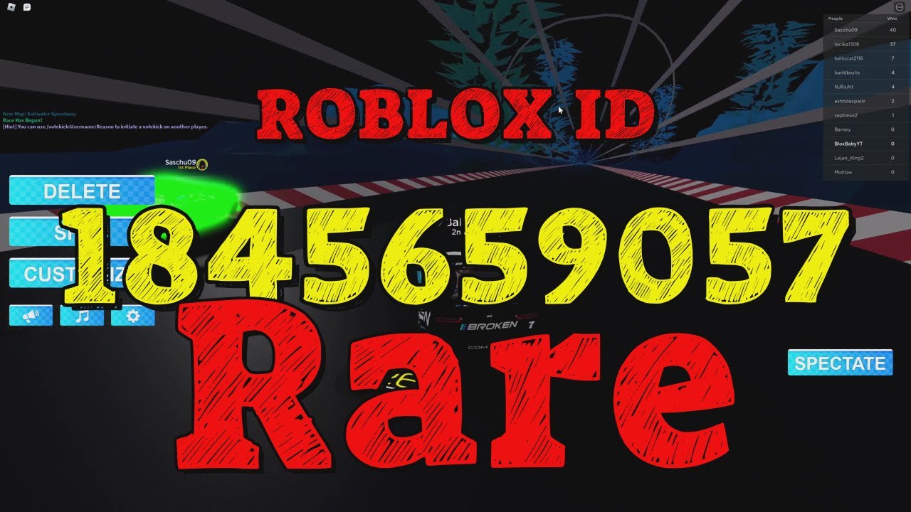 RARE Roblox Song Codes - YouTube