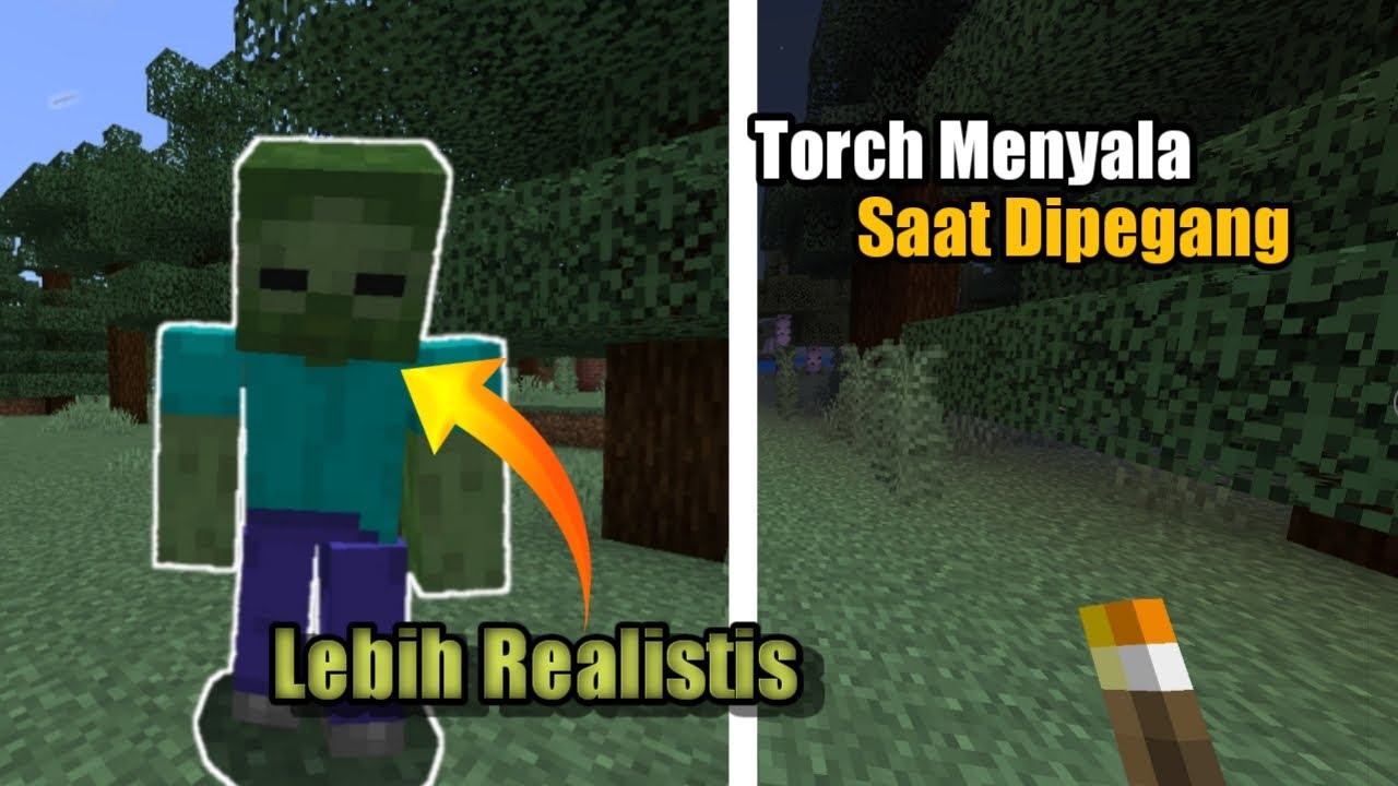 Top 2 Addon Buat Minecraft mu Lebih Seru 😆 - YouTube