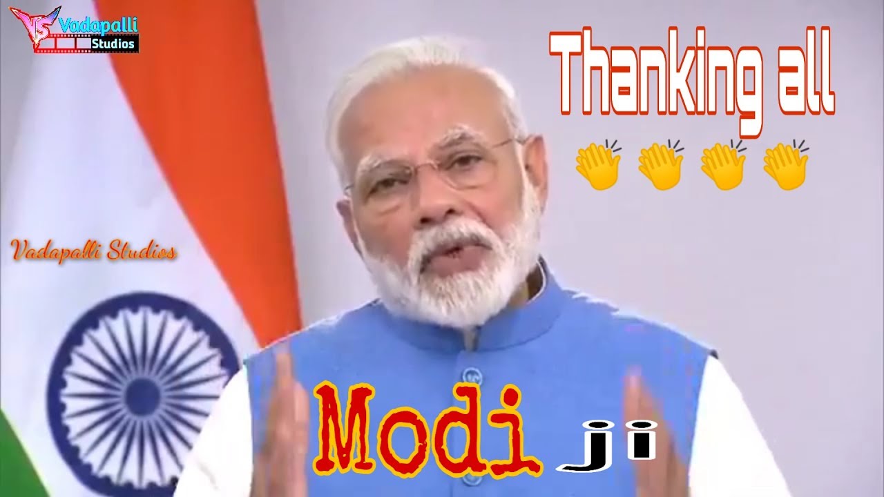 Modi ji thanking all. #Modi #Coronavirus #thanking #Doctors - YouTube