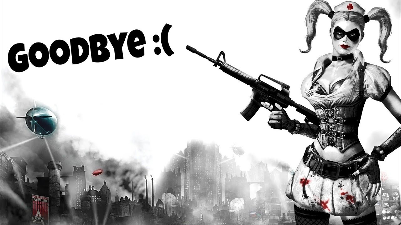 Batman Arkham City but it's time to say Goodbye :(😭 - YouTube