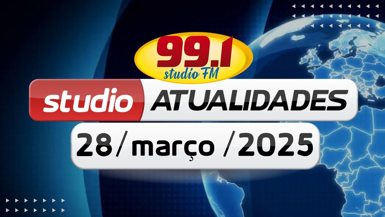 STUDIO ATUALIDADES EDIÇÃO 28/03/25 - YouTube