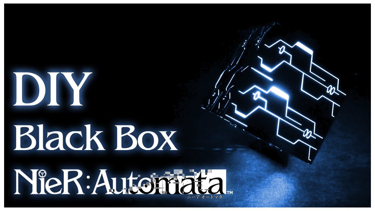 DIY Black Box von Nier Automata - Tutorial [Deutsch/German] - YouTube