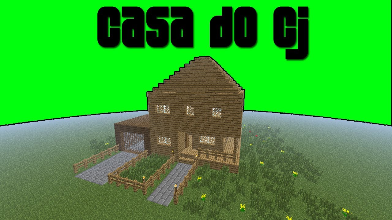 Casa do CJ no Minecraft - YouTube