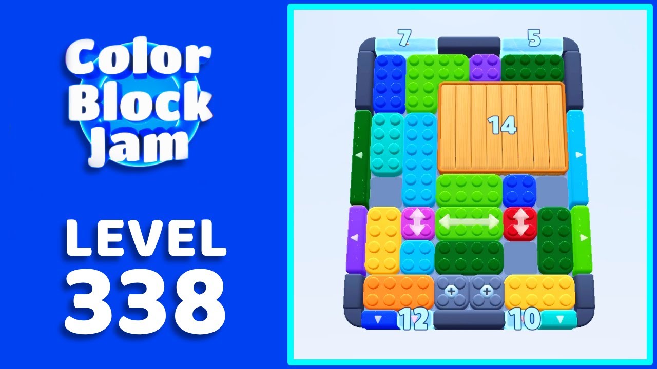 Color Block Jam [NO ADS] Level 338 [Solution Walkthrough] - YouTube