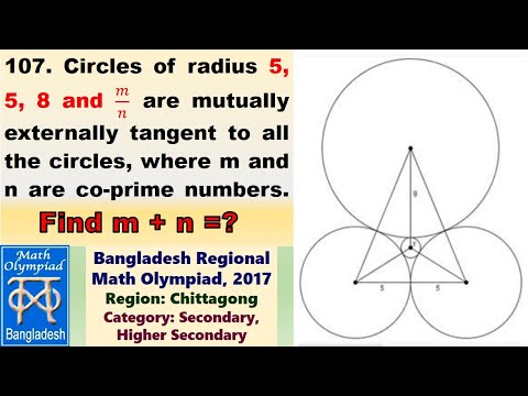(Q.183) BDMO Question Solution Regional, 2017 || Smart Geometry ...