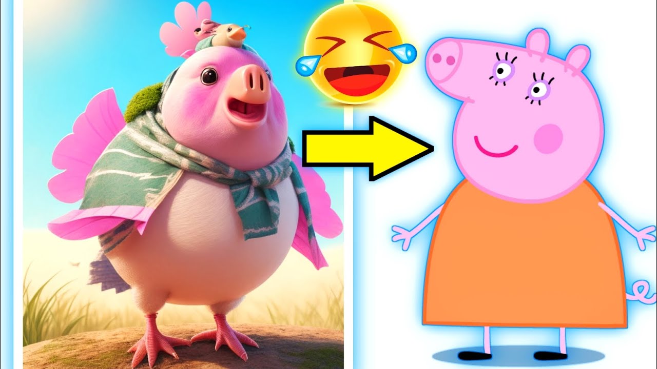 If PEPPA PIG 🔥 Characters Were Bird 🐦 - YouTube