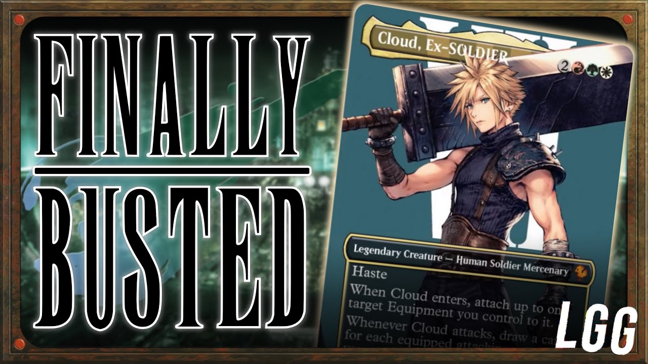 Cloud Strife, Ex-Soldier Naya Equipment B3 Commander?! | Magic: the ...