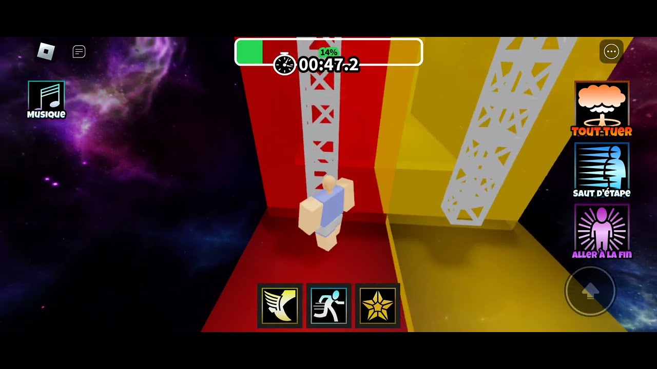 Roblox Mobile Gameplay #7 : Obby Galaxy - YouTube