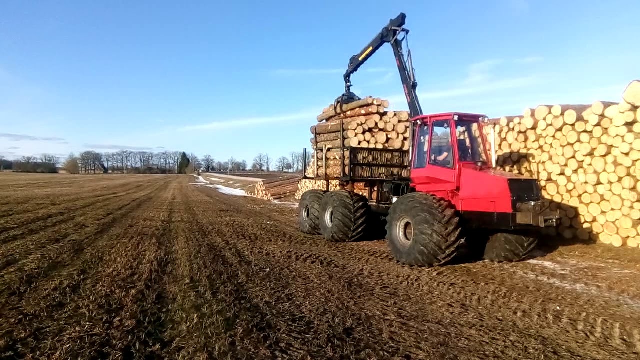 homemade forwarder(21.02.2019) - YouTube