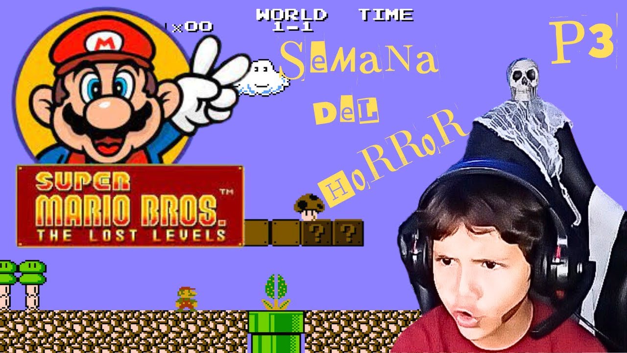 RETRO GAME - SUPER MARIO BROS The Lost Levels! / OCTAVIO JUEGA - YouTube