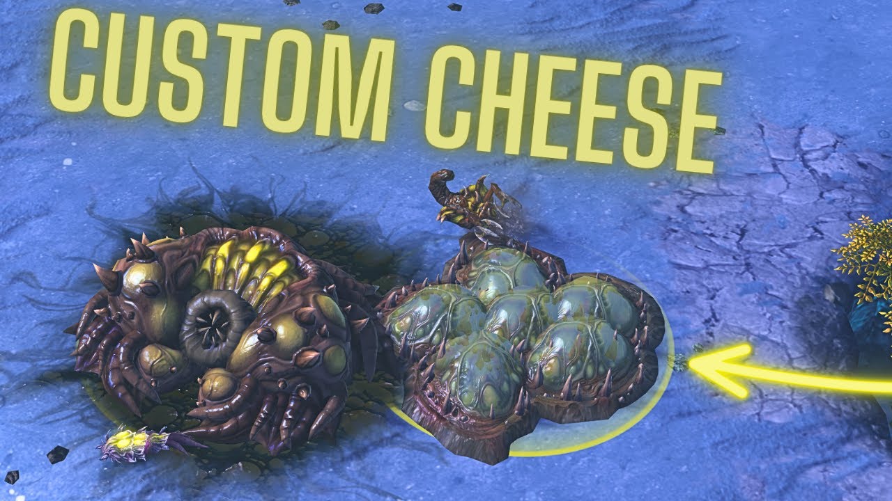 Cheese but with Mods (New Races): StarCraft 2 Custom KvX Cast! - YouTube