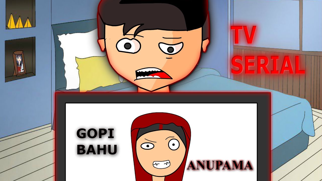 Indian T.V. Serials |Ft.ANUPAMA | animation story - YouTube