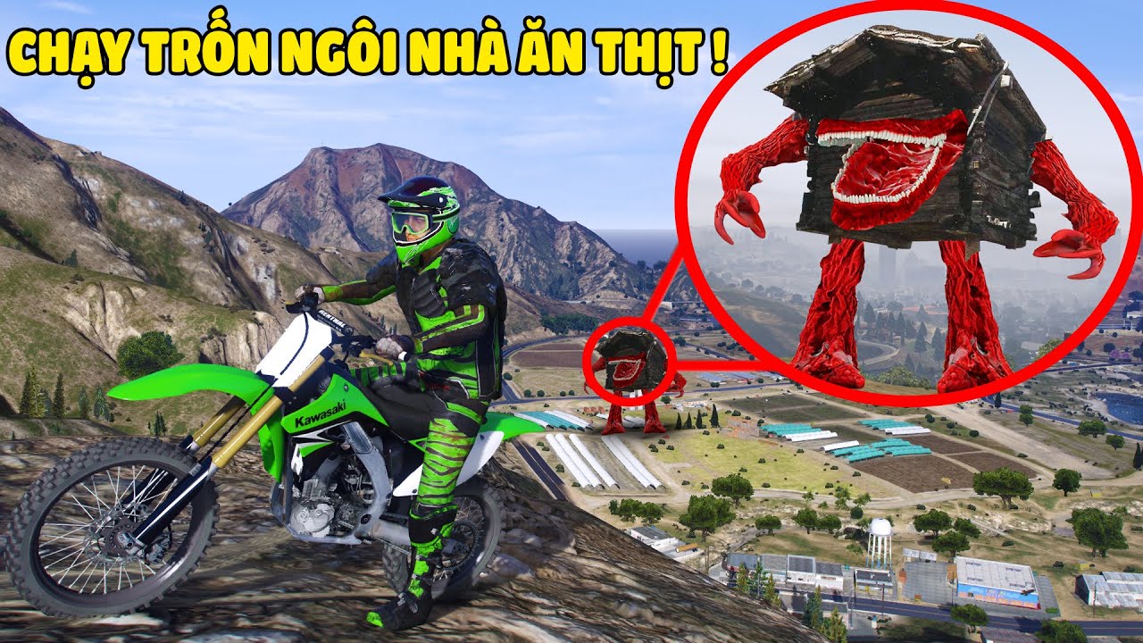 Ngôi Nhà Gỗ Ăn Thịt House Eater Tự Di Chuyển Đi Săn Con Mồi Trong Khu ...