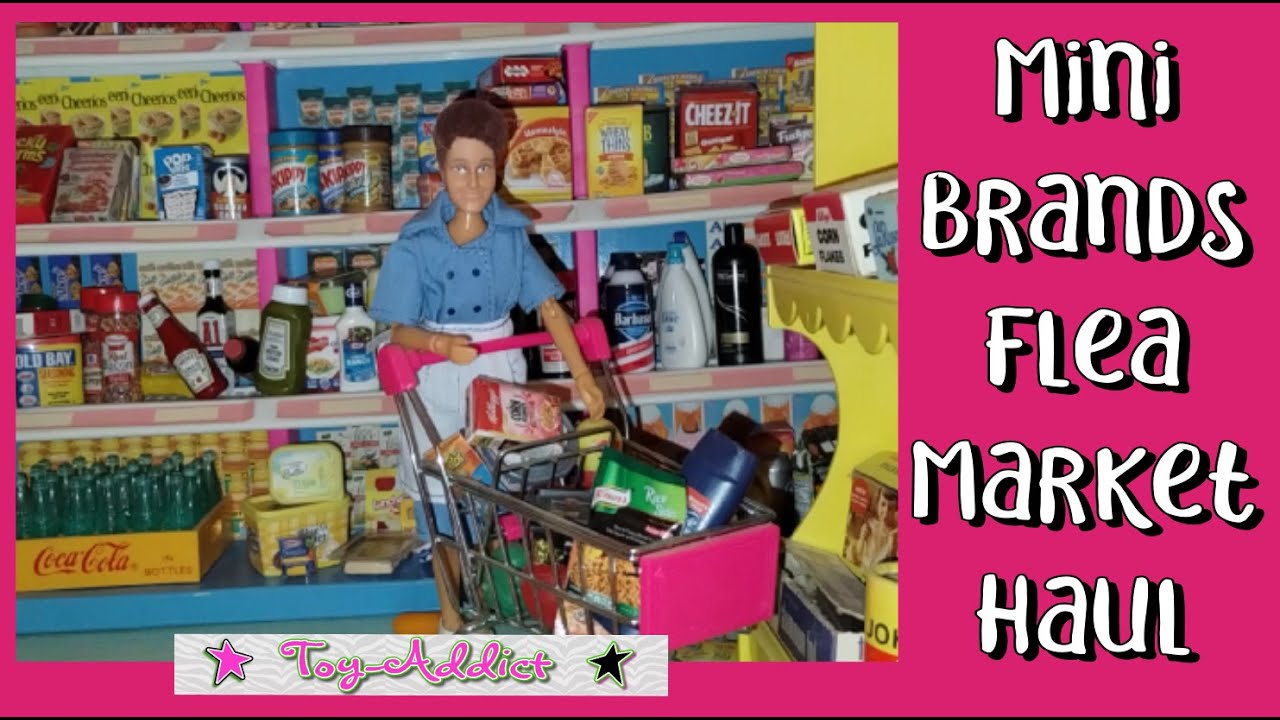 Zuru Mini Brands Flea Market Haul Food & Toys 30 Items ~ Toy-Addict ...