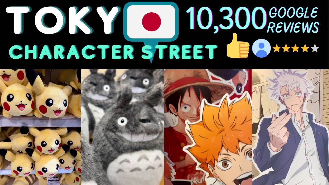 TOKYO Character Street: DIRECTIONS & map to get to CUTE & ANIME ...