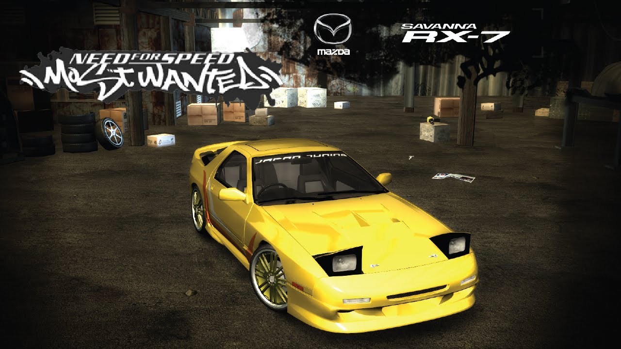 Mazda Rx7 FC3S - Need For Speed Most Wanted - YouTube