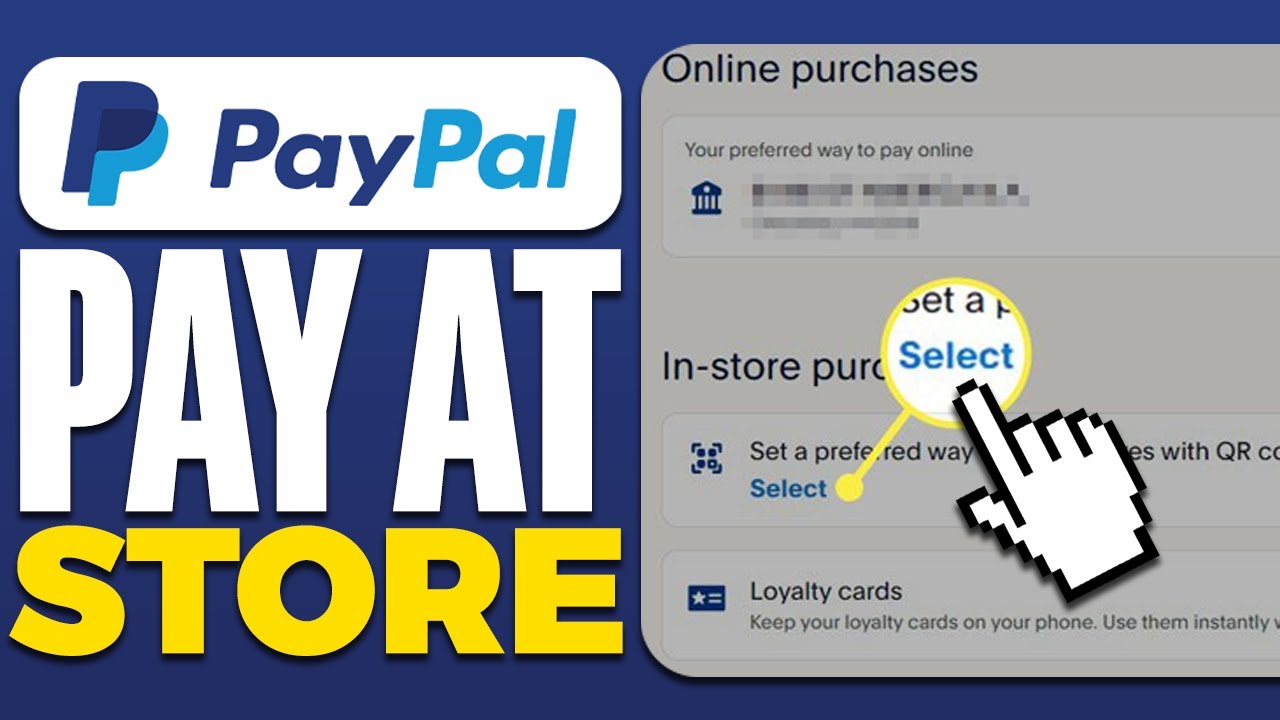 How To Pay At Store With PayPal (2024) - YouTube