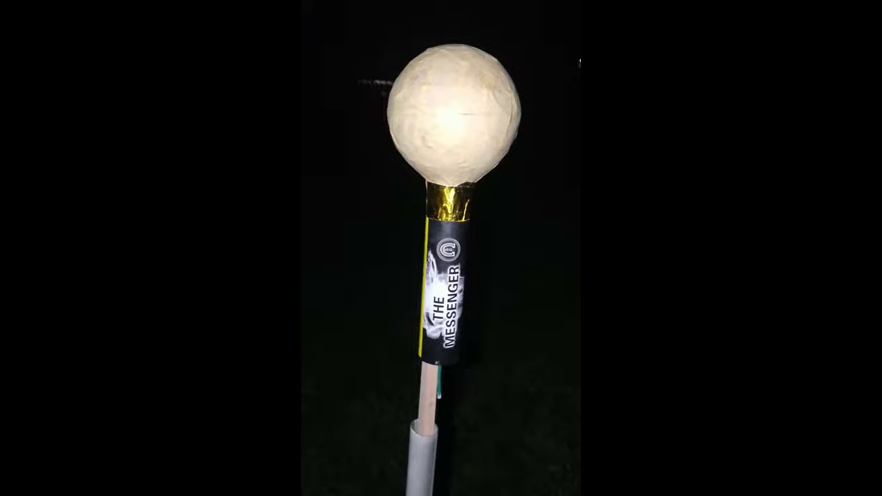 The Messenger 4” Shell Head Rocket By Celtic Fireworks - YouTube
