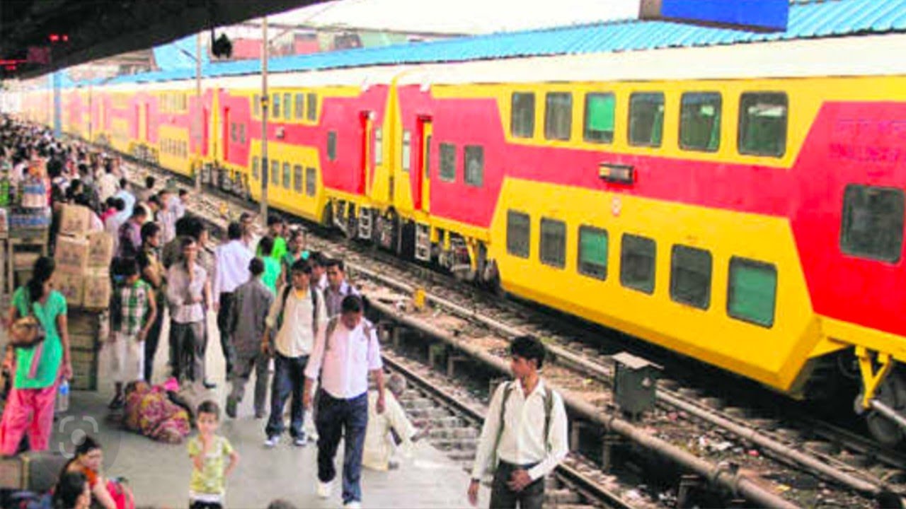 Double Decker Super Fast Express Train🚃Journey Experience 💕 Ongole To ...