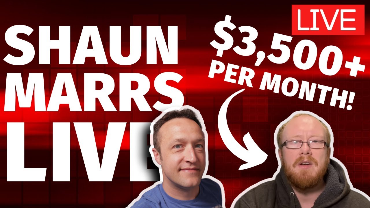 EX AIR FORCE TURNED AFFILIATE MARKETEER SHAUN MARRS JOINS ME - LIVE ...