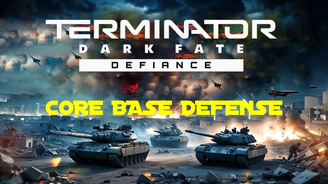 Terminator Dark Fate Defiance : Defend The Core Base(Best Quality ...