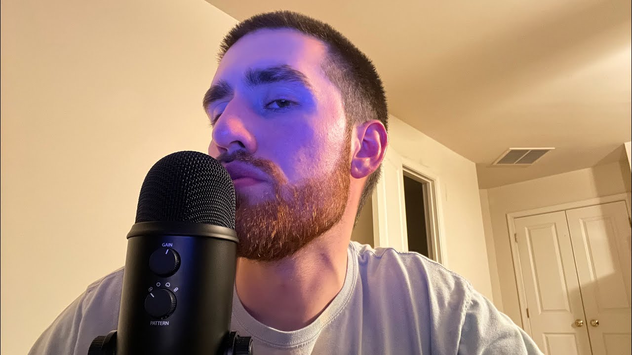 ASMR Beard and Comb Sounds - YouTube