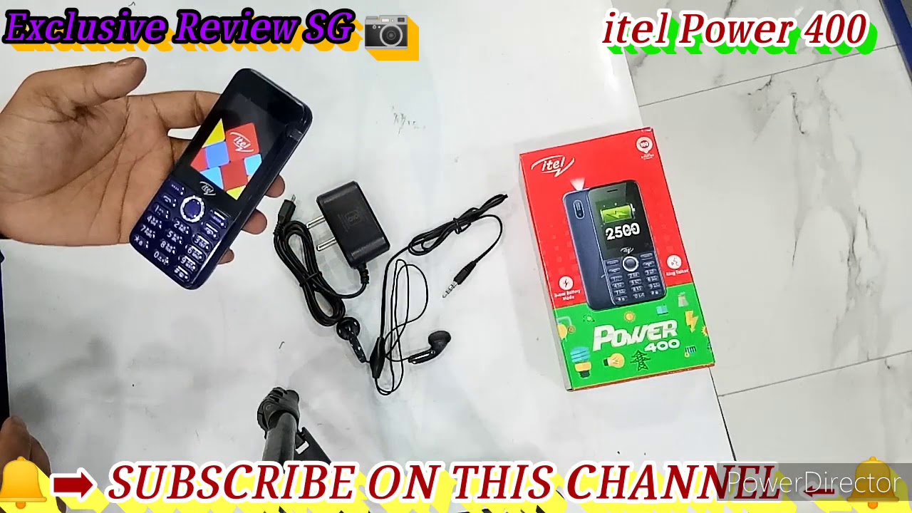 Itel power 400 Keypad phone || itel Keypad Phone In 2020 || keypad ...