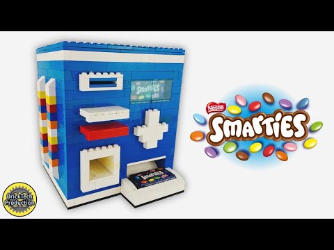 LEGO Smarties Machine (with Coin Return) - YouTube